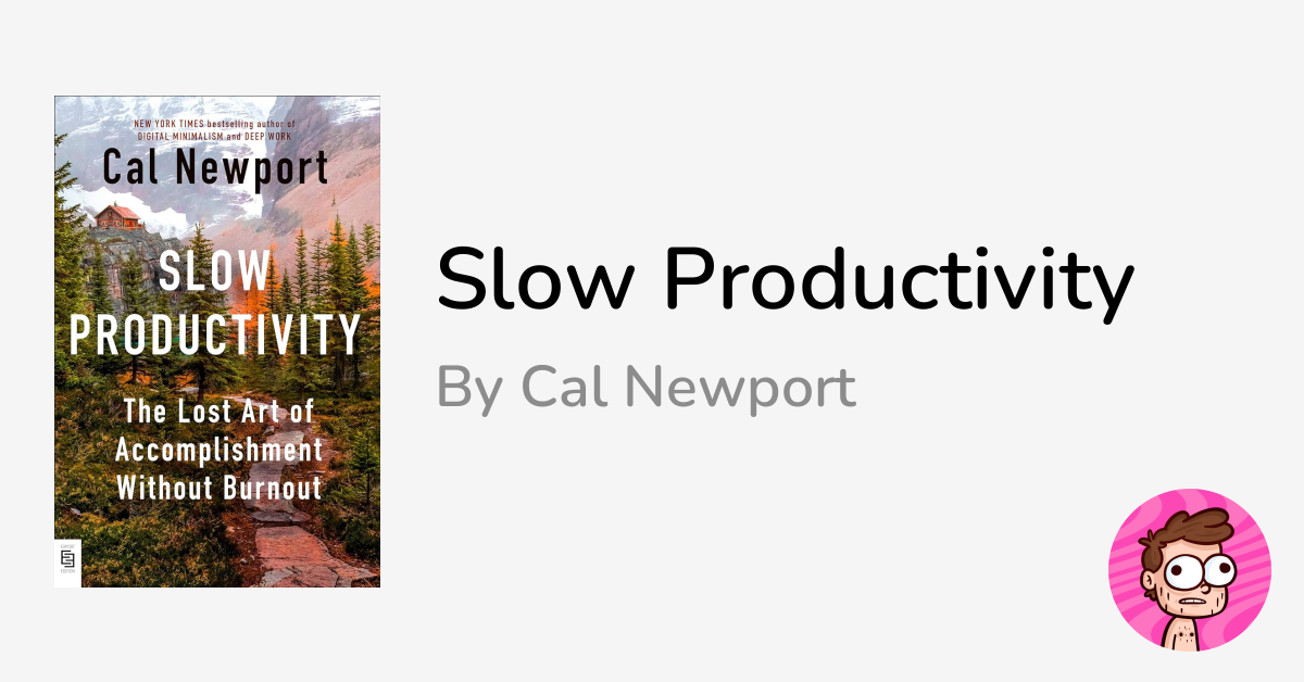 Slow Productivity / marcel.io